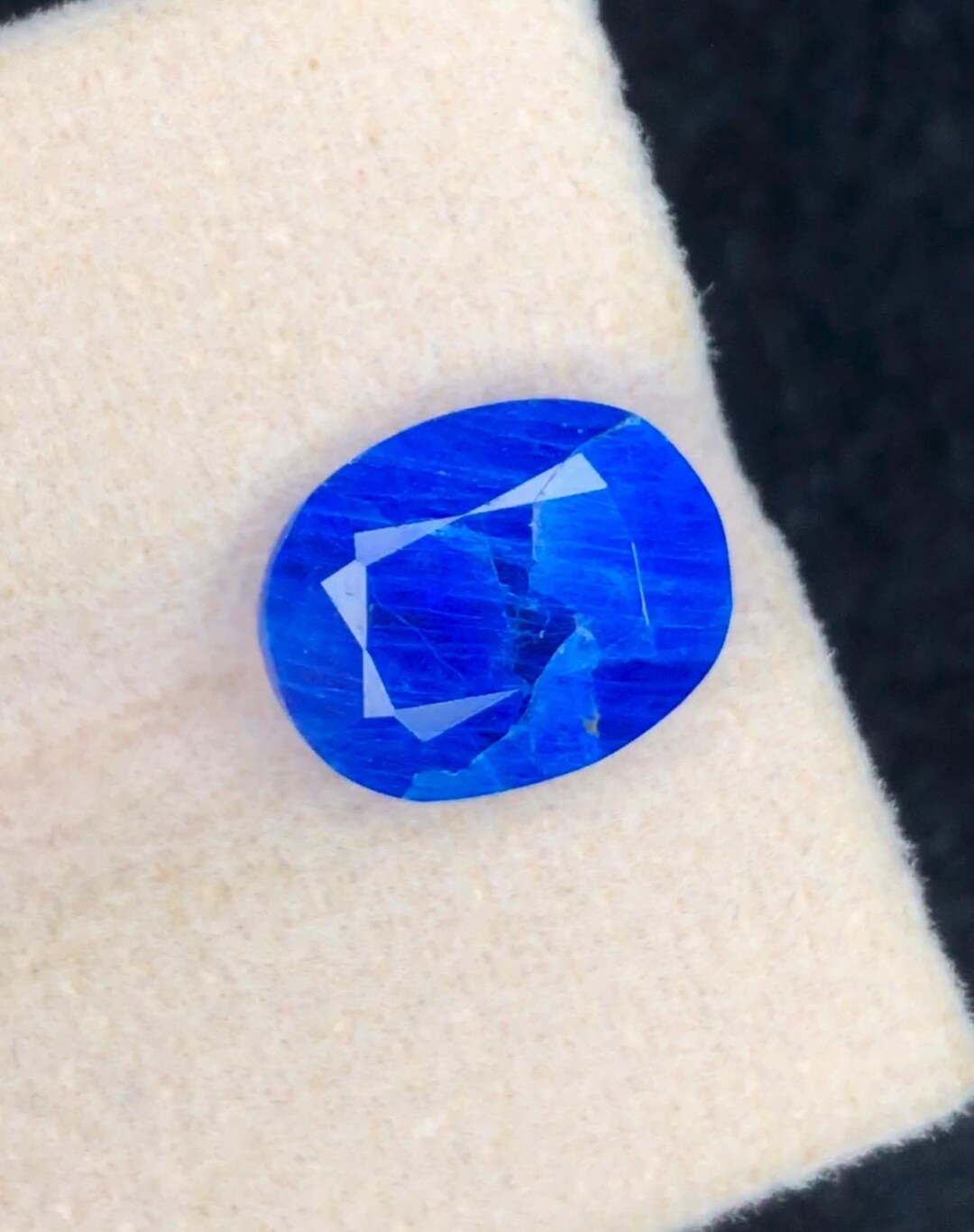 Rare Hauyne Gemstones for Jewelry ,oval Shape ,natural Blue Hauyne ,for ...