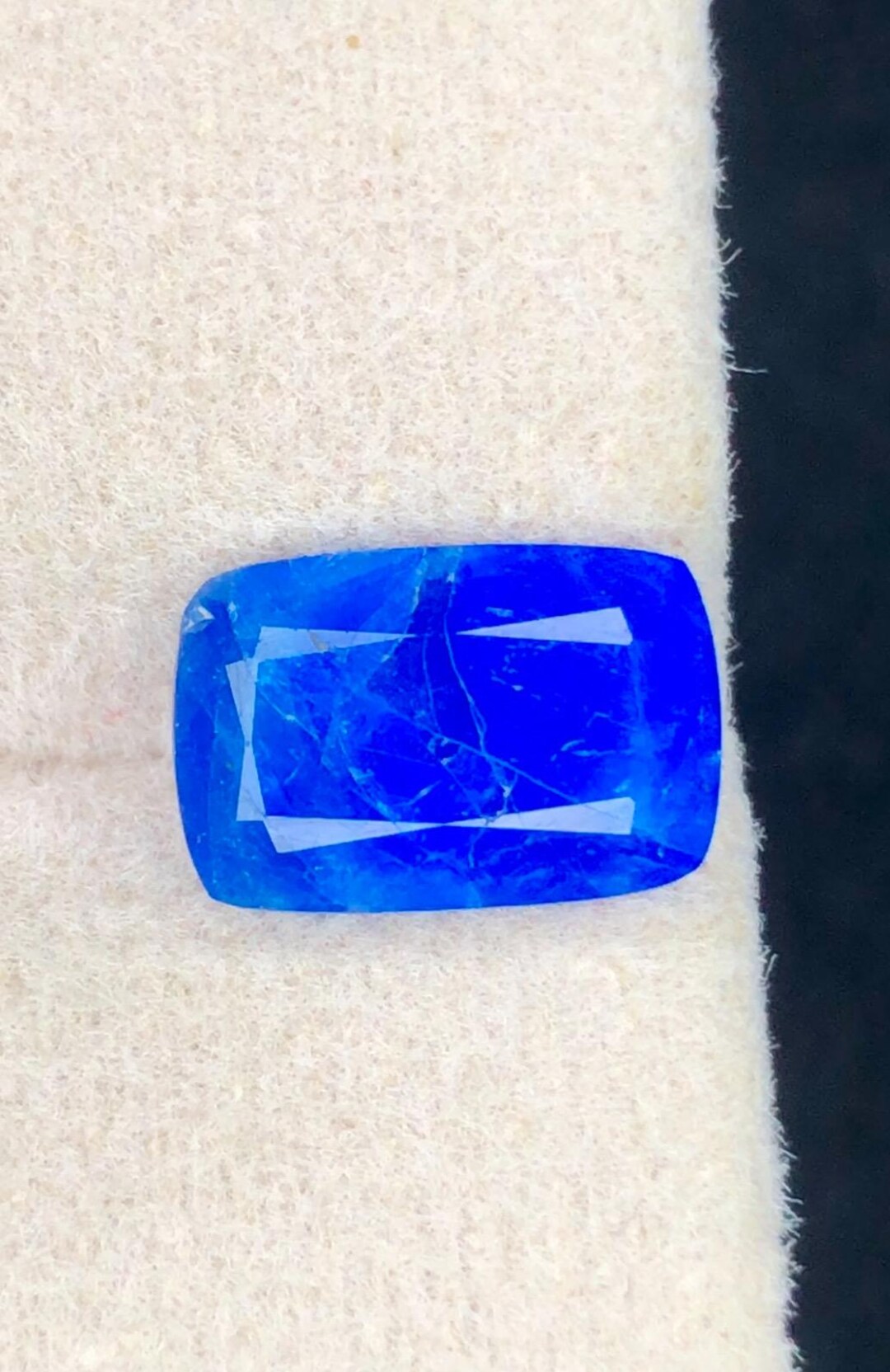 Rare Hauyne Gemstones for Jewelry ,cushion Cut ,natural Blue Hauyne ...