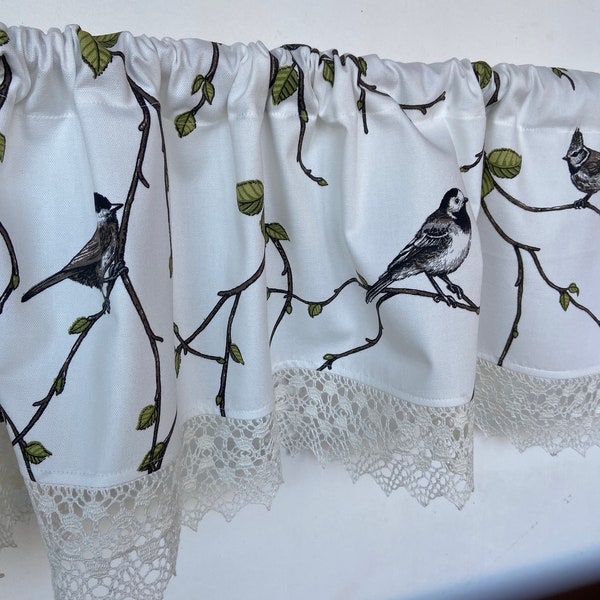 Bird Valance - Etsy
