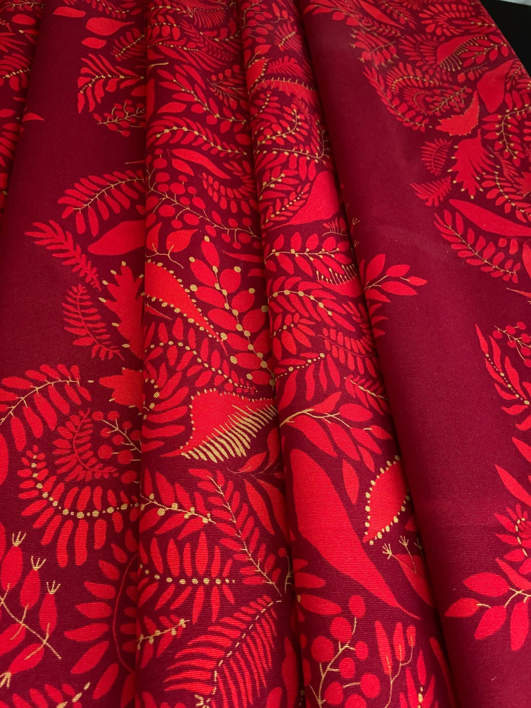 Cafe Curtain Kitchen Valance Red Curtain Rod Pocket Window Treatment - Etsy