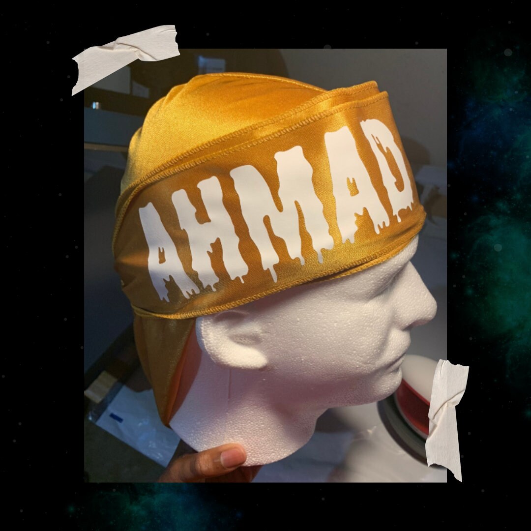 Personalized Durag for Men & Women Personalized Silky Satin Durags - Etsy