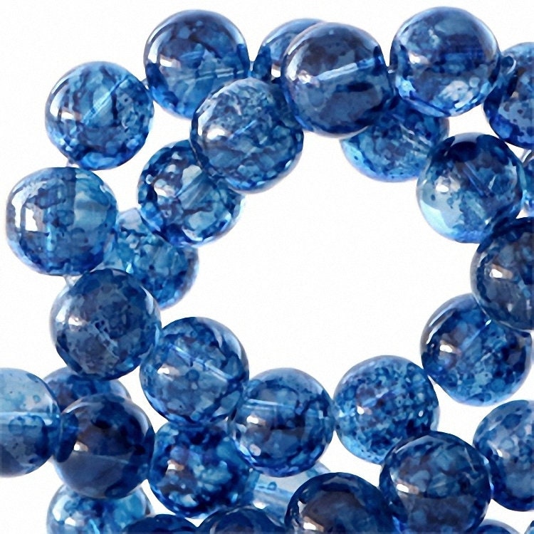 6mm Glass Beads 60 pcs. round beads Beading Supplies for | Etsy