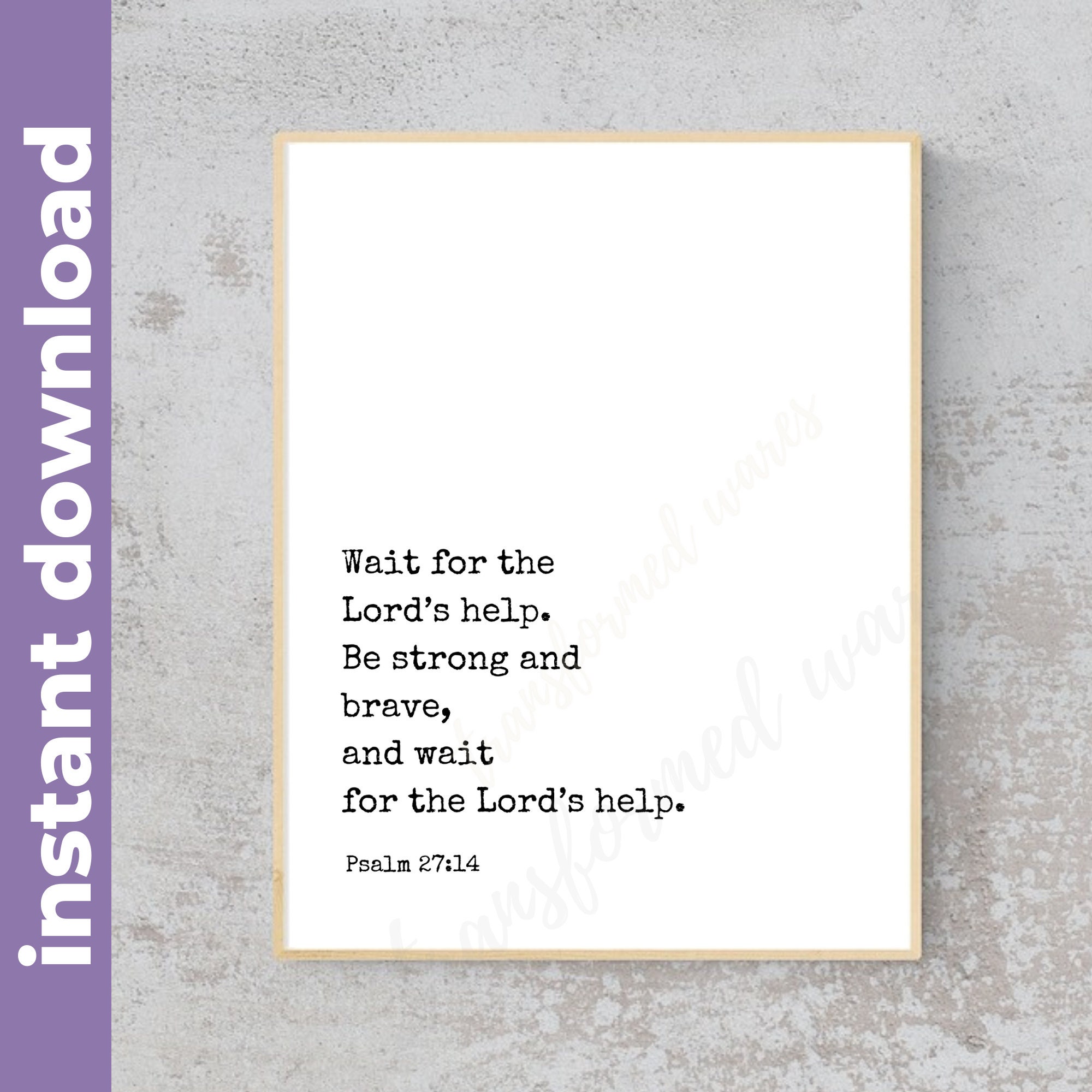 Bible Verse Printable Wall Decor Bible Verse Signs Bible - Etsy