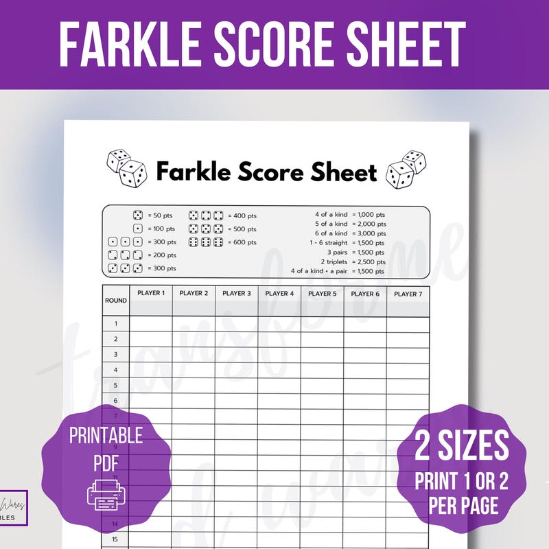 Easy Diy Dice Game - Etsy