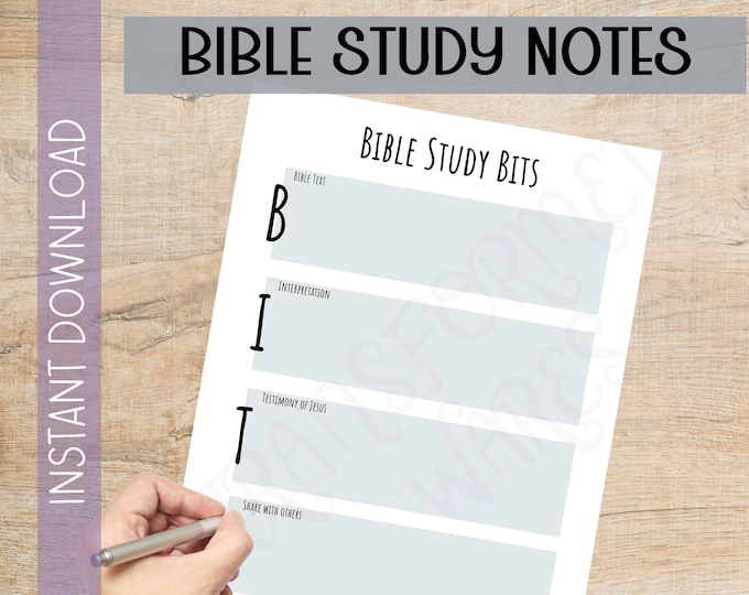 Sermon Notes. PDF Printable. Instant Download. Worship Notes for Adults ...