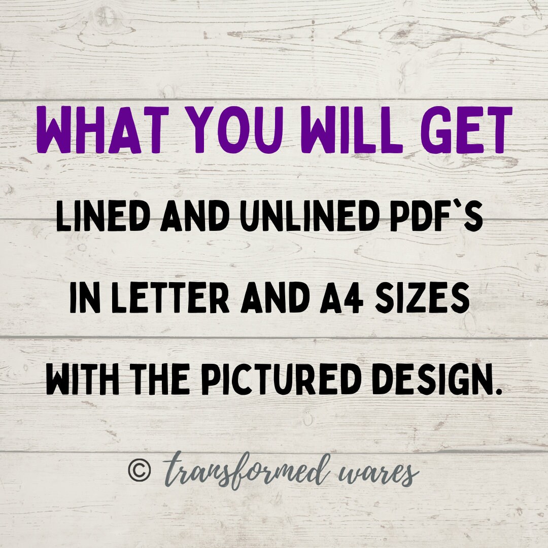 Printable Stationery Pink Floral Writing Paper Notepaper - Etsy