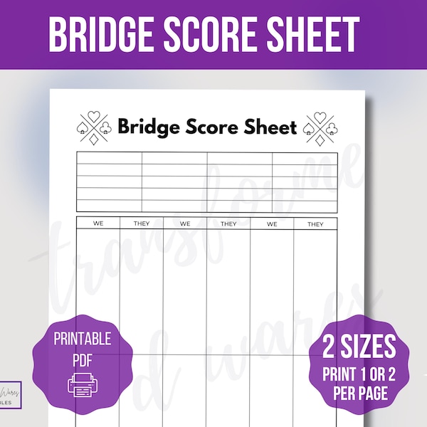 Bridge Party - Etsy