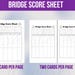 Bridge Score Sheet Template, Printable Bridge Score Sheet, Bridge Game ...
