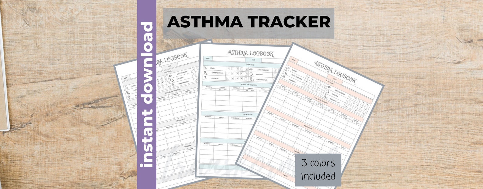 Asthma Tracker | Asthma Log | Respiratory Illness Log | Symptom Log ...