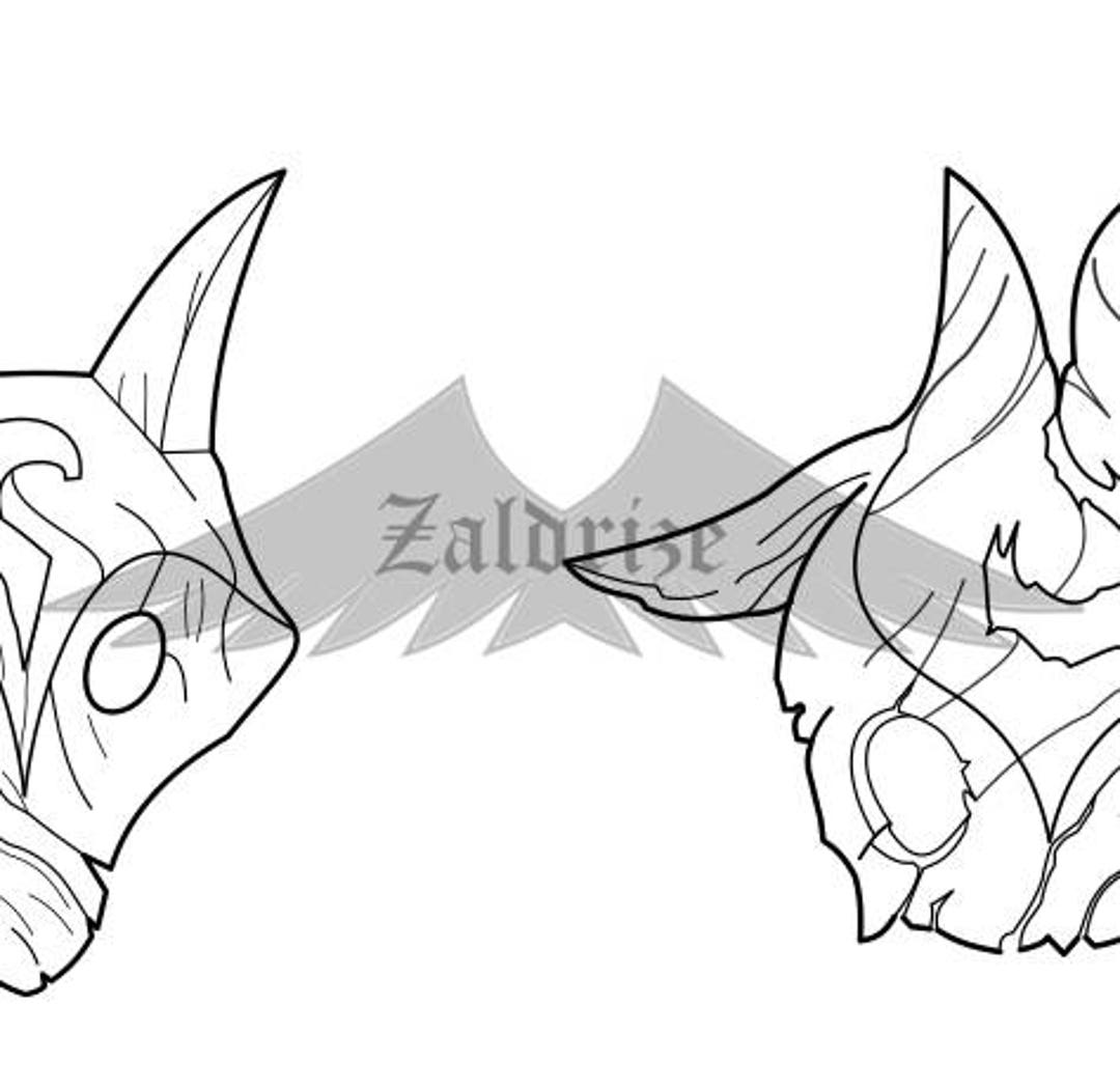 Kindred's Masks Blueprint - Etsy