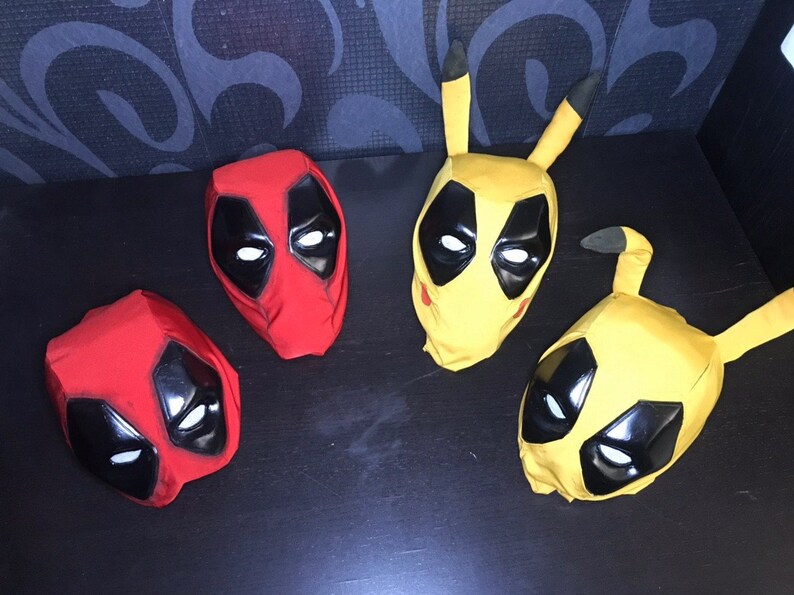 Deadpool Half Shell Mask Cosplay Marvel movie Version | Etsy