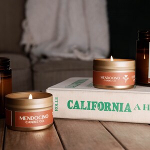 8 Oz. "orange Blossom" All Natural Hand Poured Soy Wax Scented Candle ...