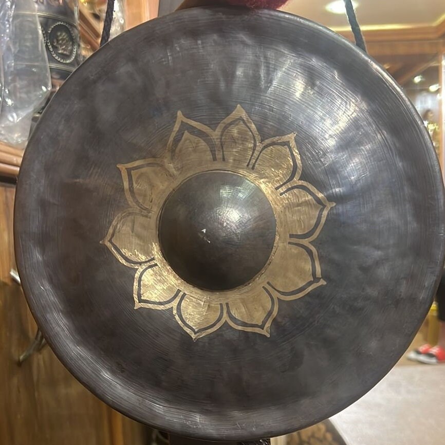 Vintage Burmese Gong.traditional Buddhist Gong.special Sound. Good for ...