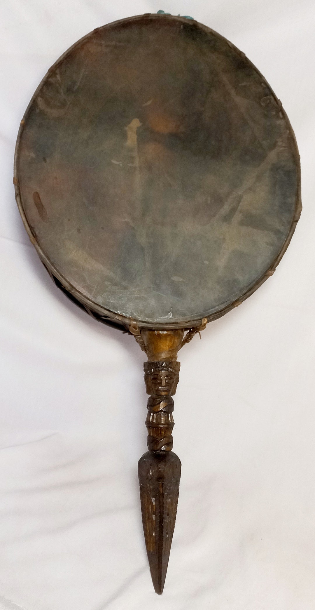 Traditional Himalayan Shaman Drum . Authentic Thnice Drum .dhyangro ...