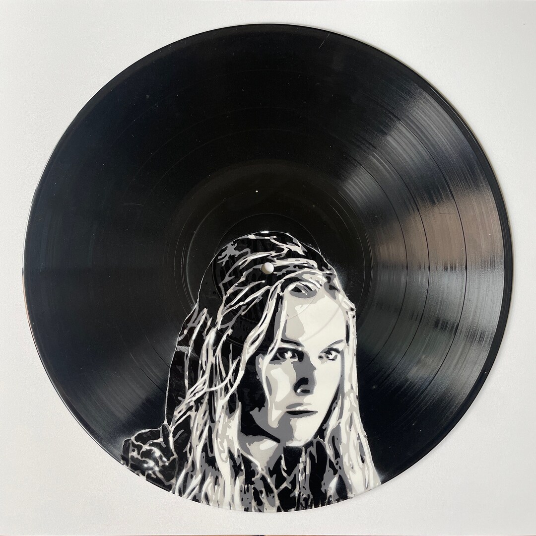 Clarke Griffin Vinyl Record Art - Etsy