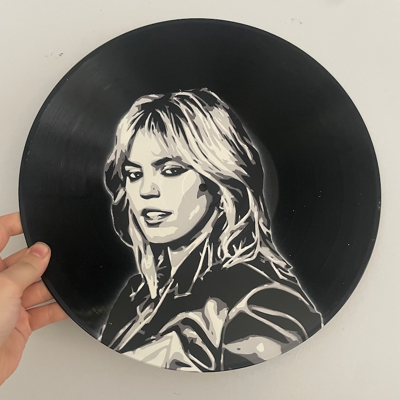 Vinyl Record Art - Etsy
