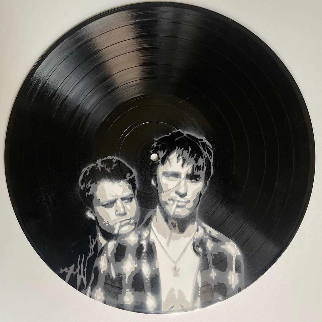 Drew and Rudy Vinyl Record Art - Etsy