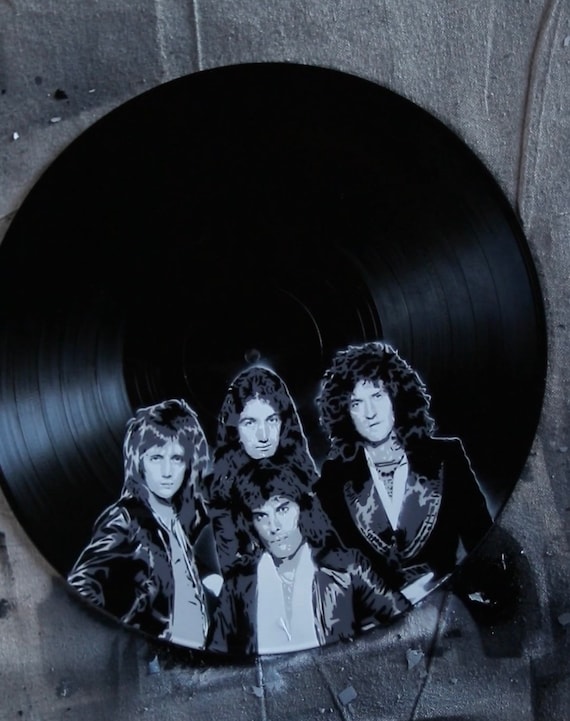 Queen Vinyl Record Art - Etsy Australia