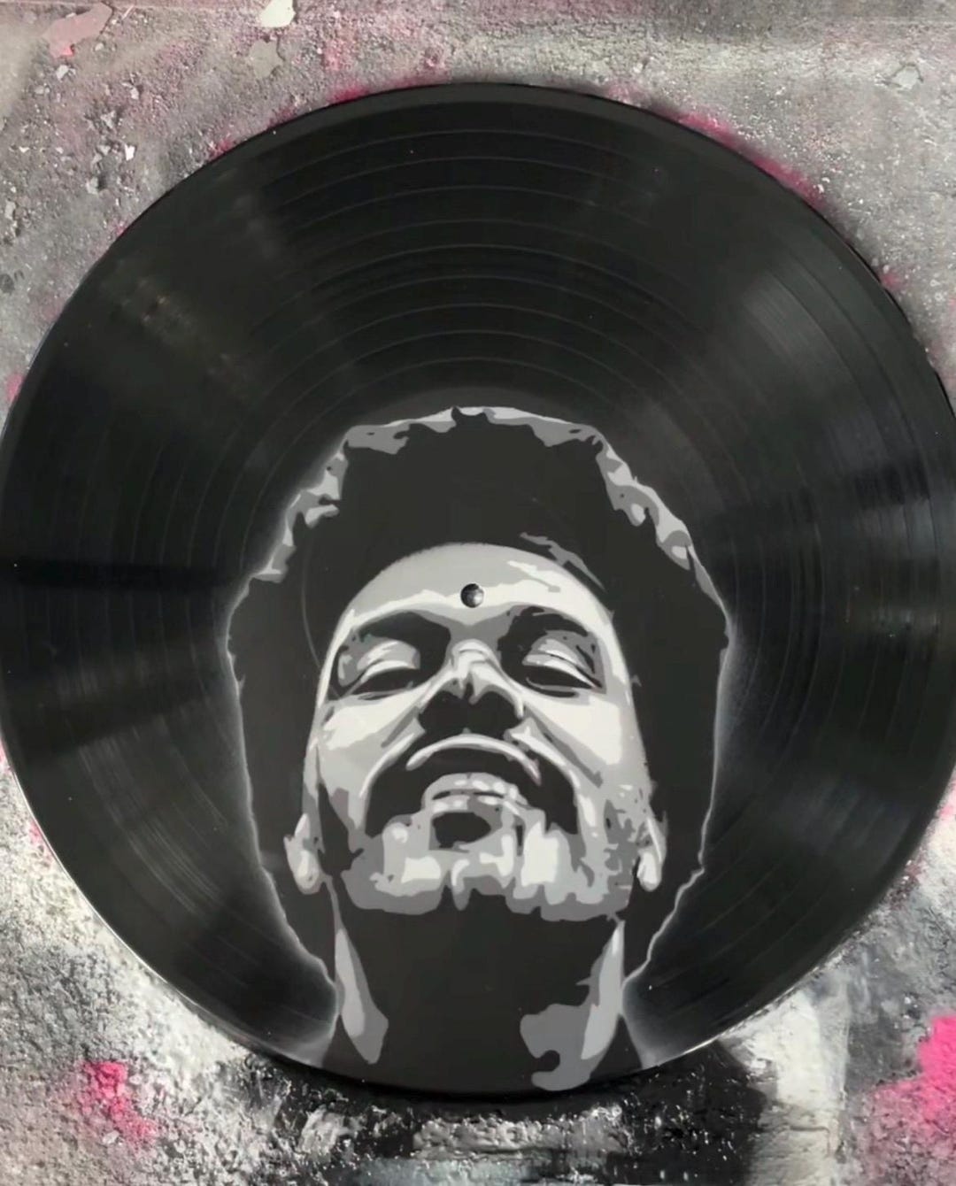 The Weeknd Vinyl Record Art - Etsy UK