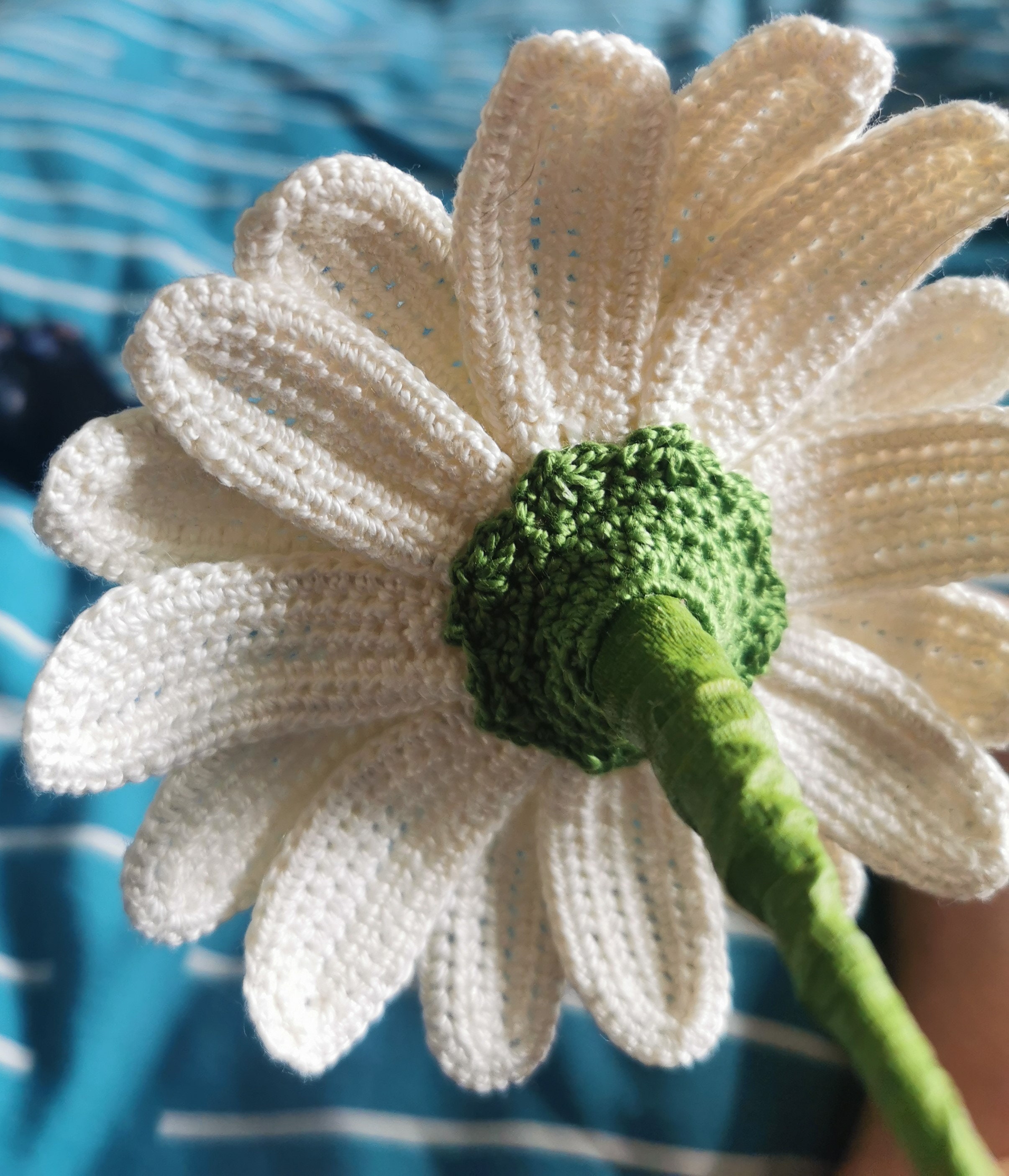 Large Daisy Pattern | Crochet | Flower | Wedding | Bouquet | Handmade ...