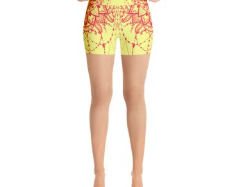 Mens Short Yoga Shorts