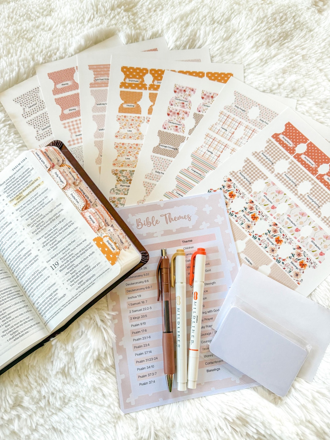 Prayer Bible Kit, Bible Tabs, Bible With Tabs, Gift Bible, Mother's Day ...