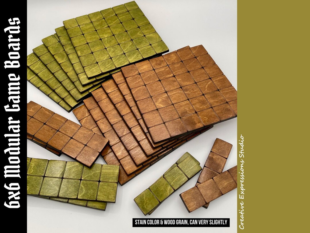 Modular Dungeon Tiles for Dnd & TTRPG Baltic Birch Wooden RPG Board - Etsy