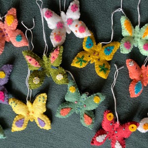 Felt Butterfly Ornament PDF Pattern + SVG Digital Download - Etsy