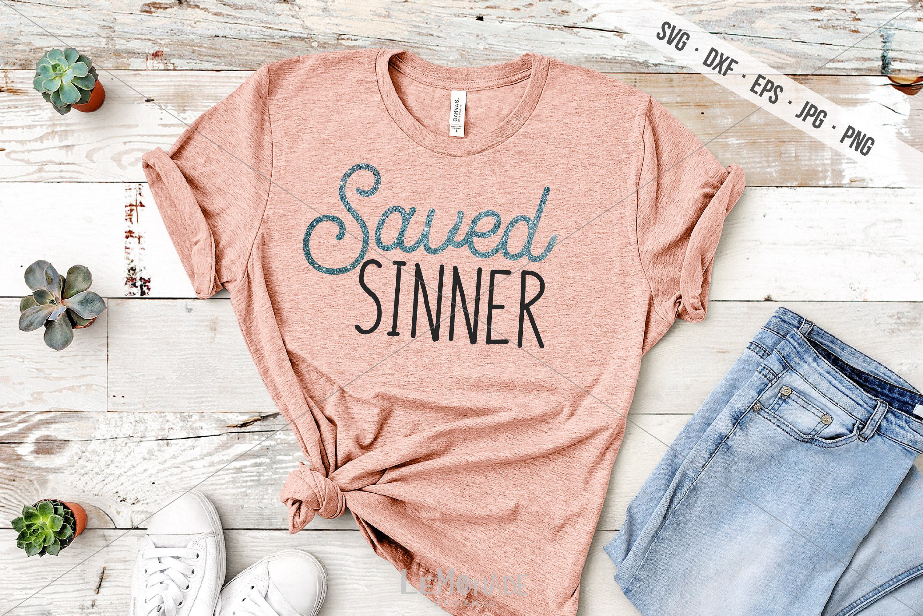 Saved Sinner SVG Cutting File - Etsy