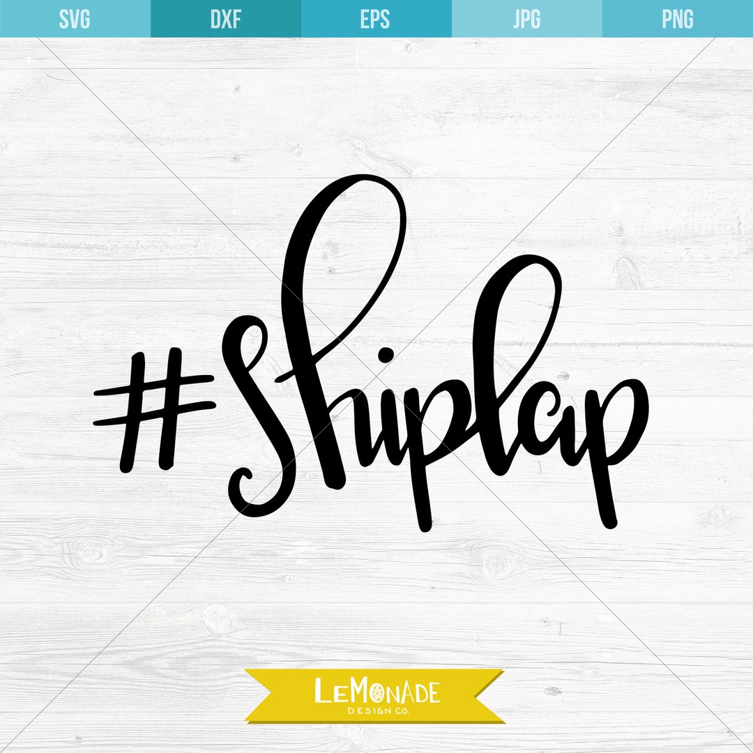 Shiplap SVG Cutting File - Etsy
