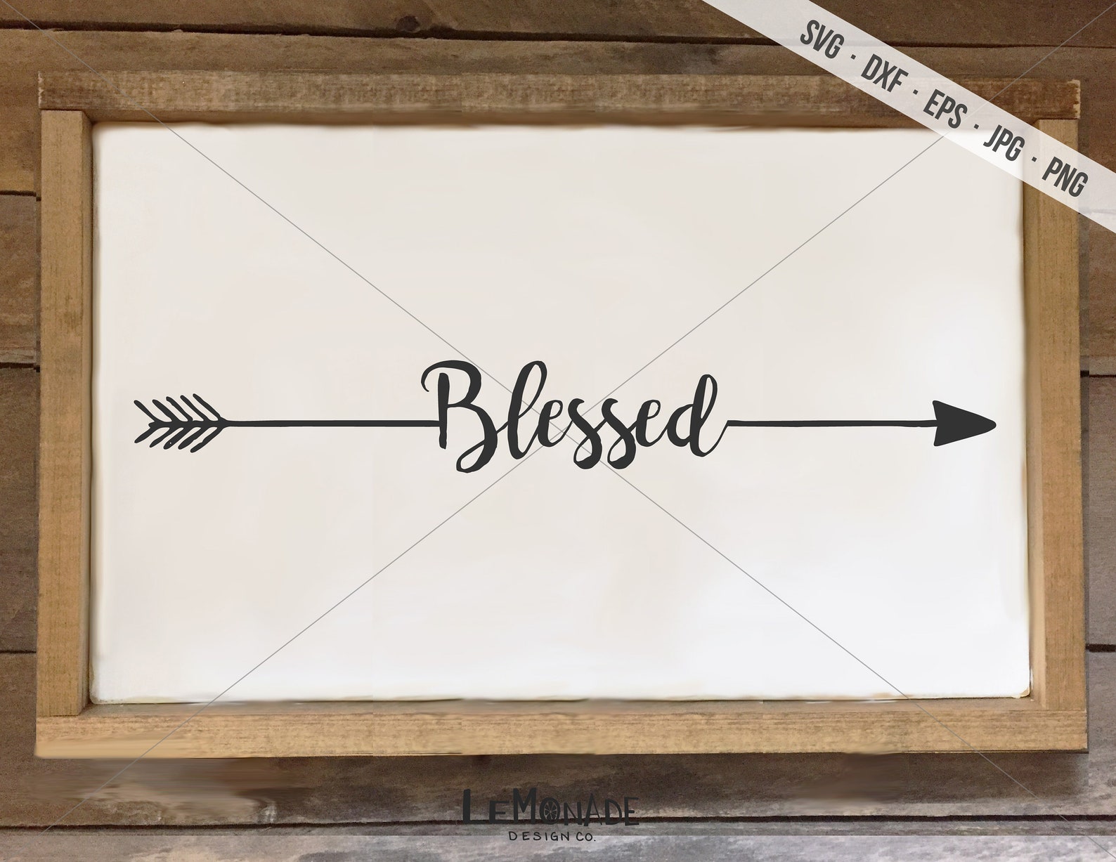 Blessed Arrow SVG Cutting File - Etsy