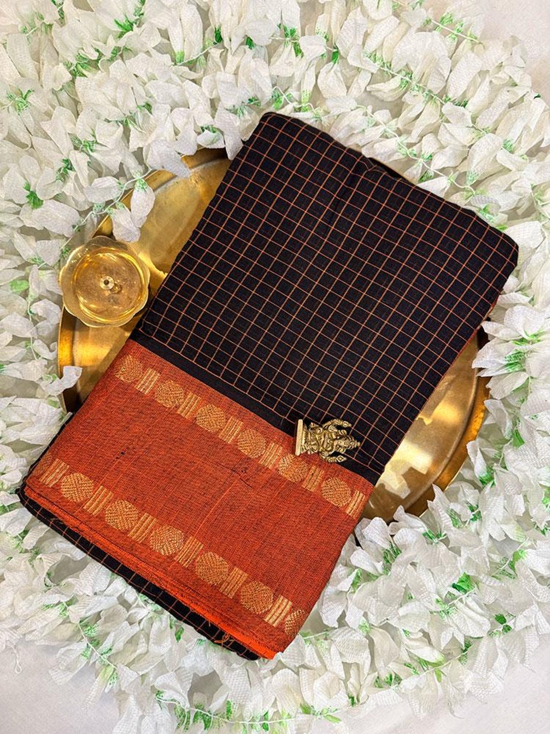 Indian Classical Dance Practice Saree | Chettinad Cotton Dance Saree ...