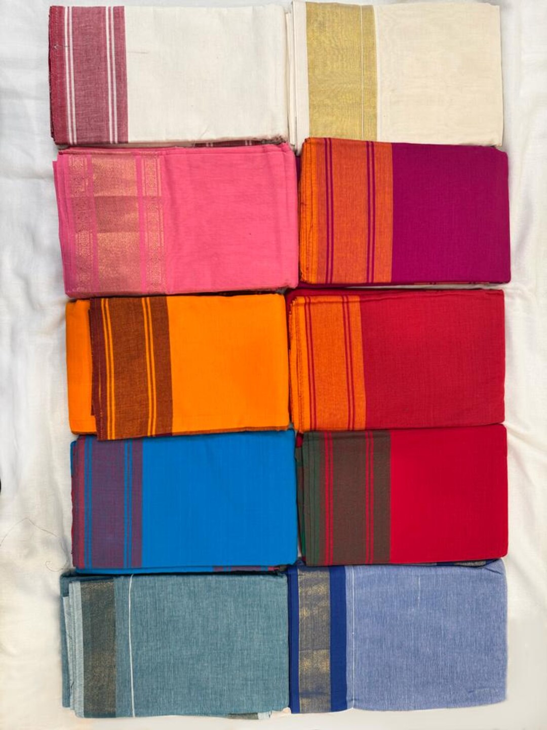 Cotton Dance Saree: Indian Classical Dance Practice Sari, Plain Border ...