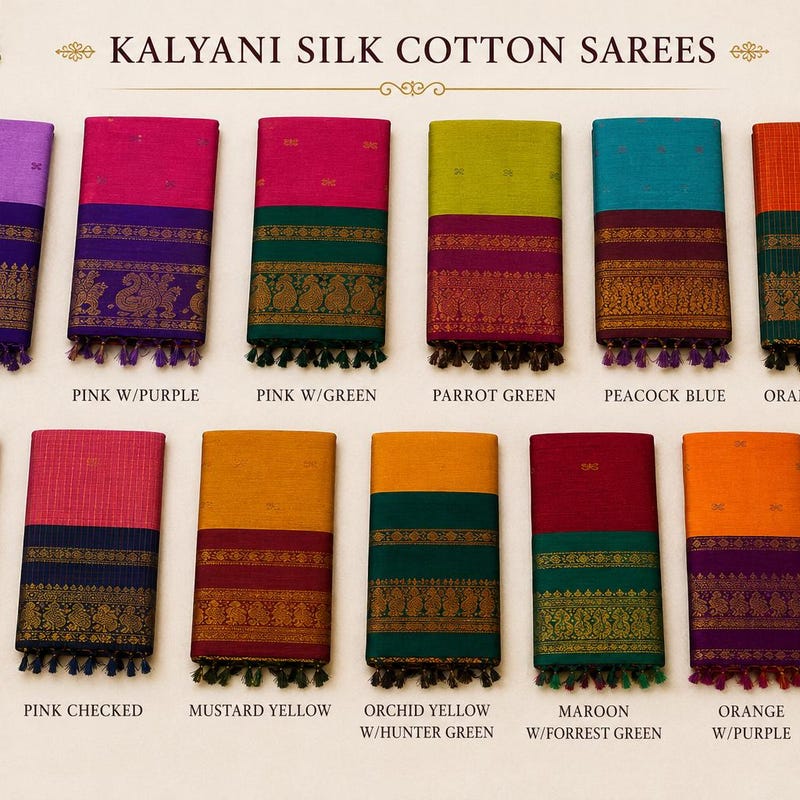 Kanchi Silk. Saree - Etsy