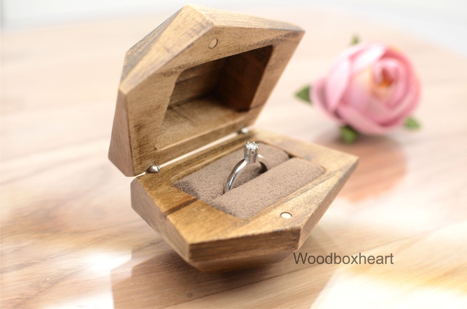 Marry Me Box Proposal Ring Box Wedding Ring Box Engagement Ring Box ...