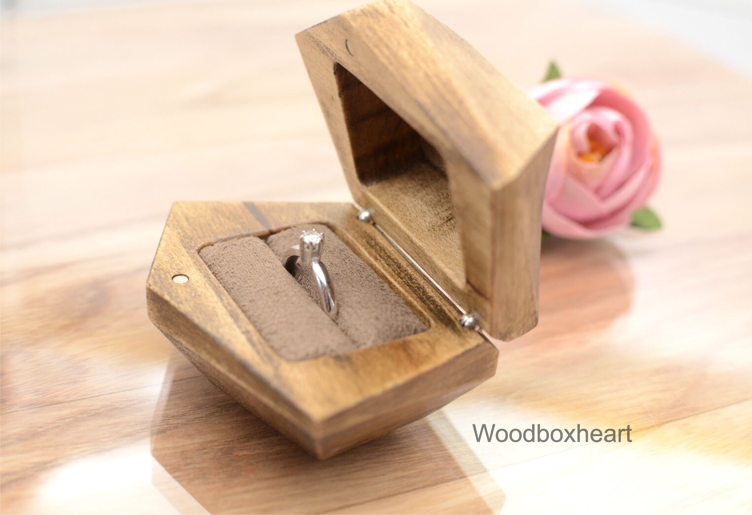 Marry Me Box Proposal Ring Box Wedding Ring Box Engagement Ring Box ...