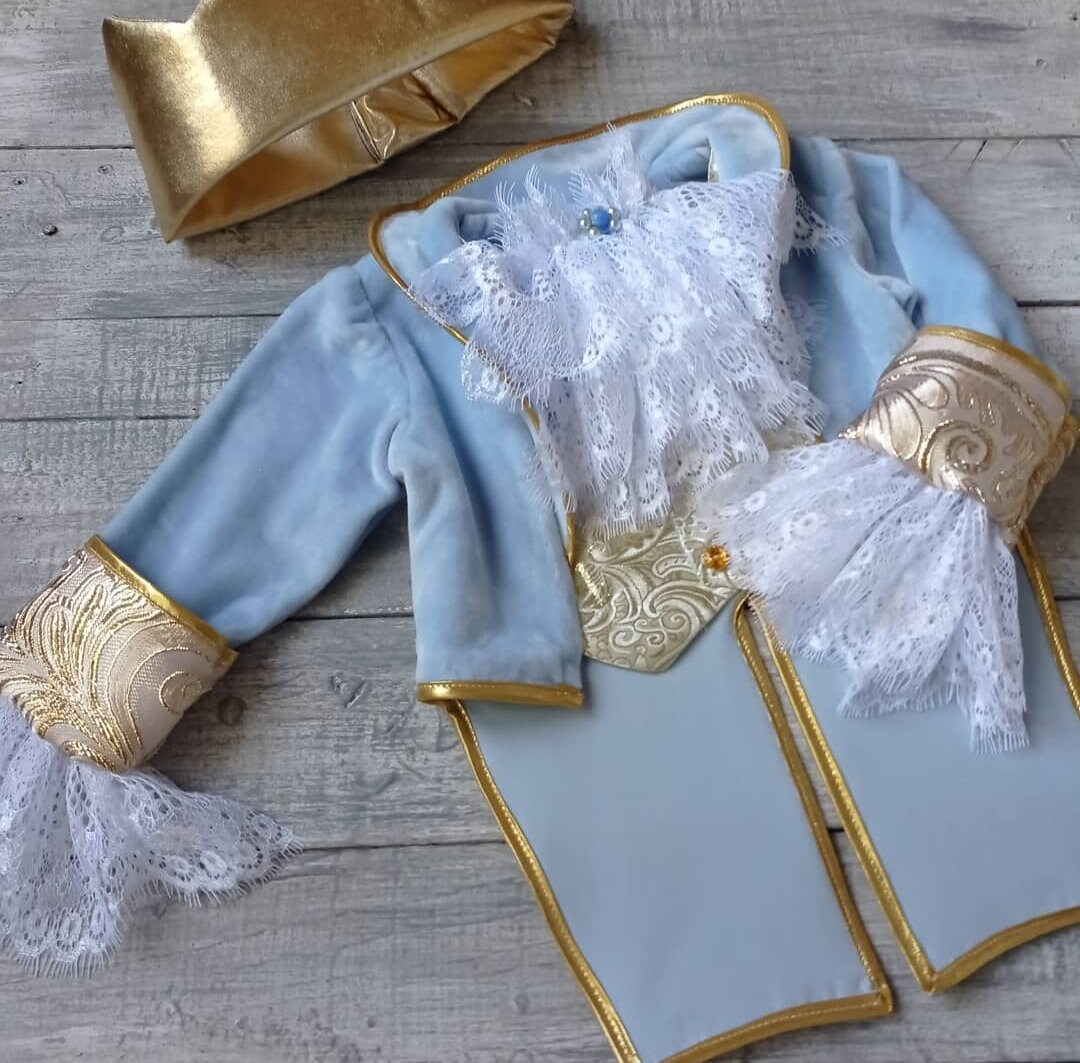 Baby Boy Outfit, Prince Costume for a Fairy-tale Photo Session, Sitter ...