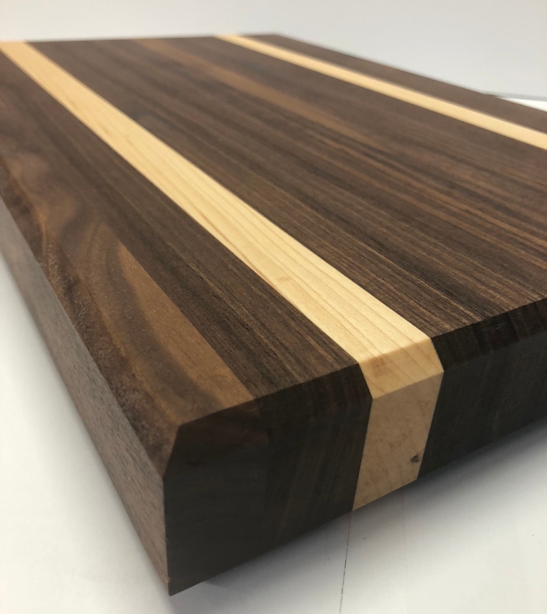 Large Edge Grain Butcher Block Cutting Board Handmade - Etsy