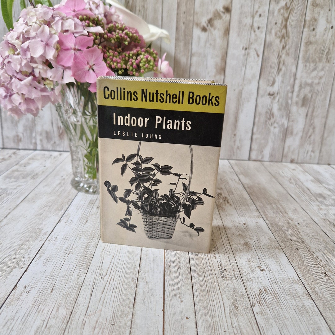 Vintage 1960s Collins Nutshell Books Indoor Plants by Leslie Johns ...