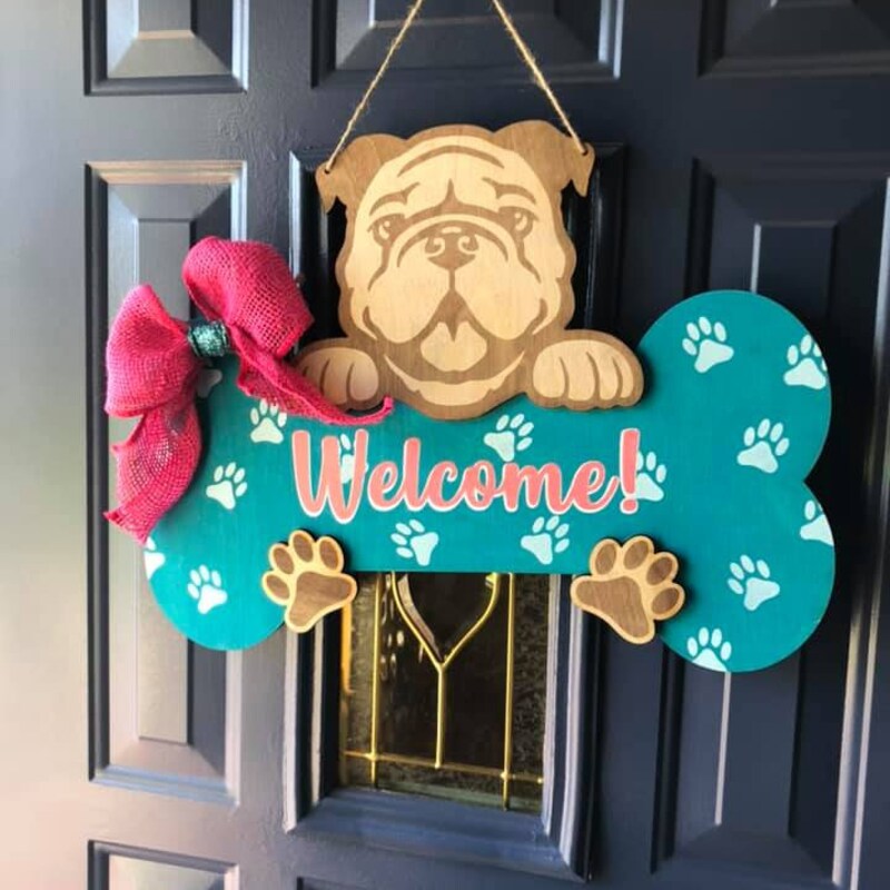 Dog Door Hanger - Etsy