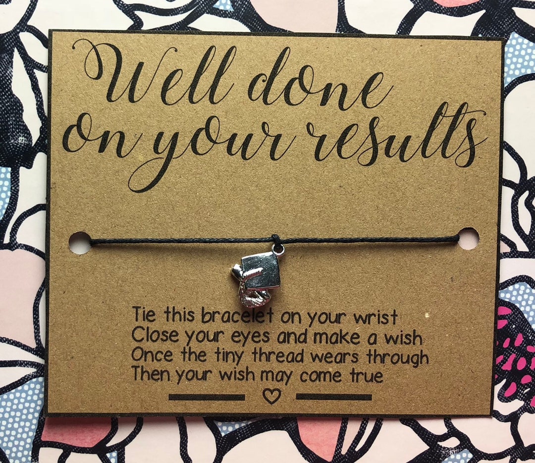 Graduation Wish Bracelet, Exams, Congratulations, Exam Success, Wish ...