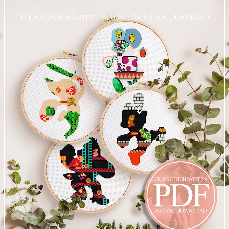 Game Cross Stitch - Etsy