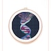 DNA Cross Stitch Pattern, Helix Cross Stitch Pattern, Science Cross ...