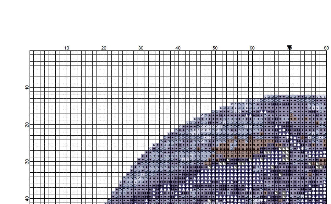 Earth Cross Stitch Pattern PDF, Globe Cross Stitch, Moon Cross Stitch ...