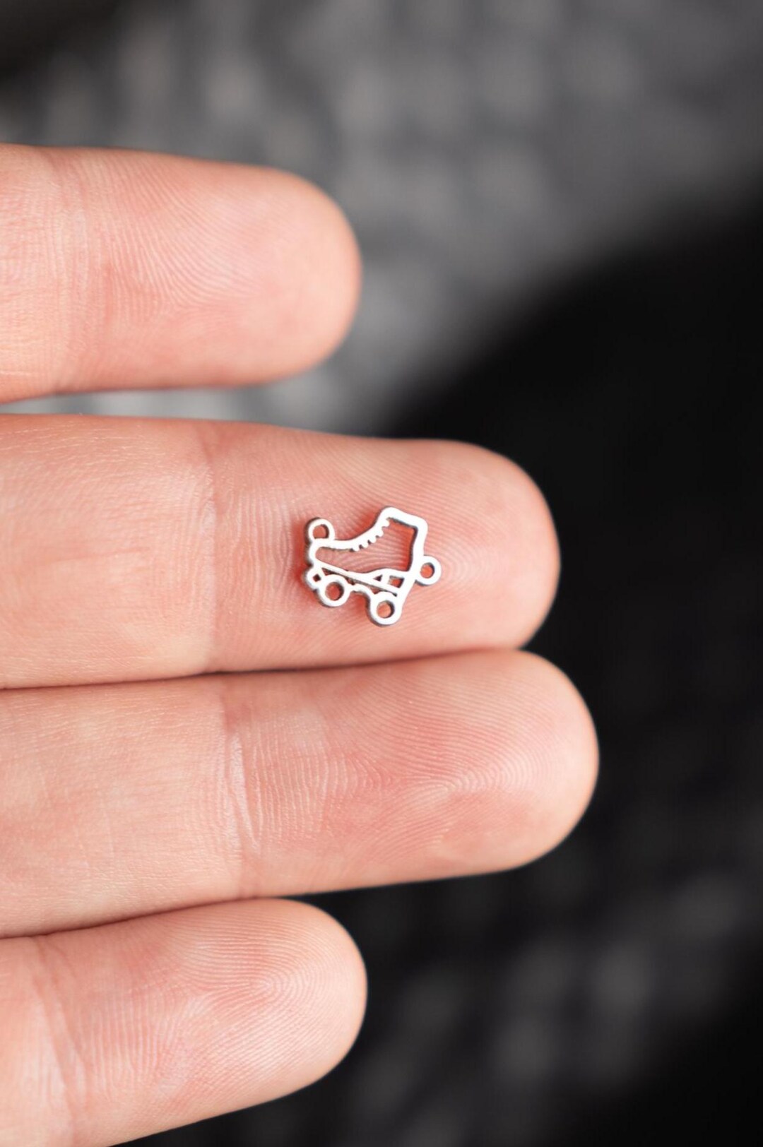 Roller Skate Connector- *connector Only* - Sterling Silver Roller Skate ...
