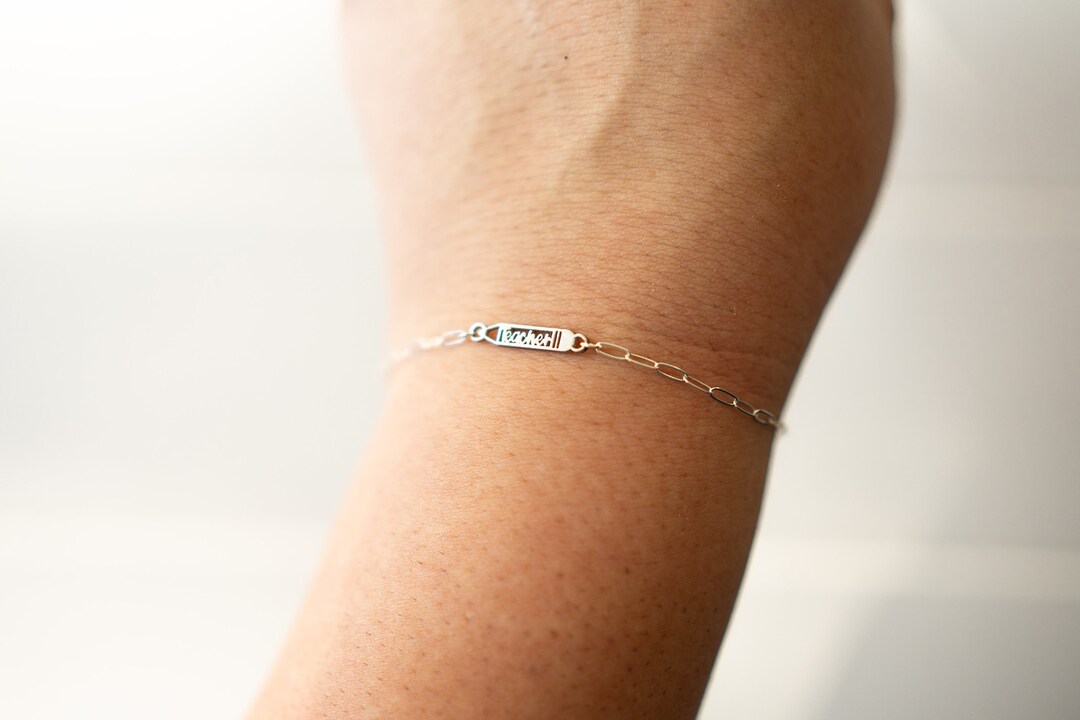 Teacher Connector- *connector Only*-teacher Link for Bracelet or ...