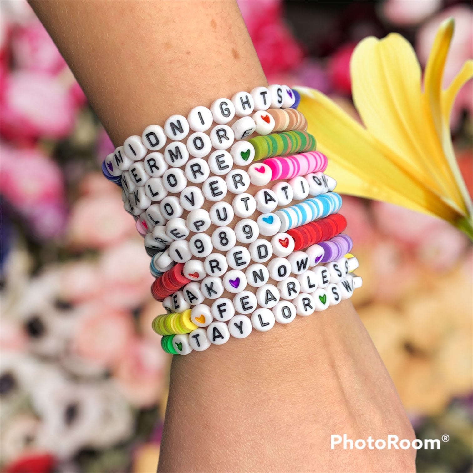 1989 Swiftie Clay Friendship Bracelet - Etsy