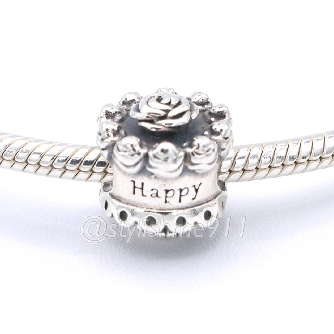 Authentic Pandora Happy Birthday Cake Charm - Etsy