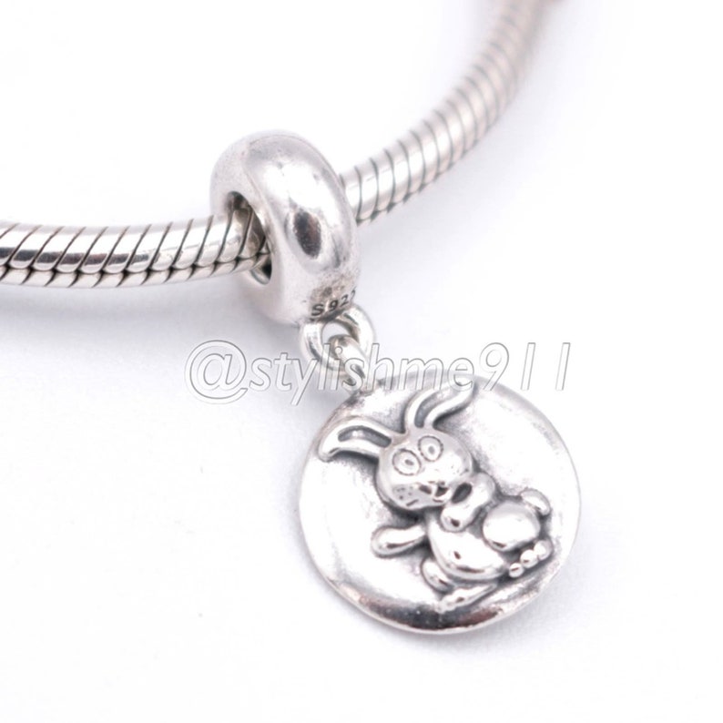 Authentic PANDORA Chinese Zodiac Rabbit Charm 790882 - Etsy