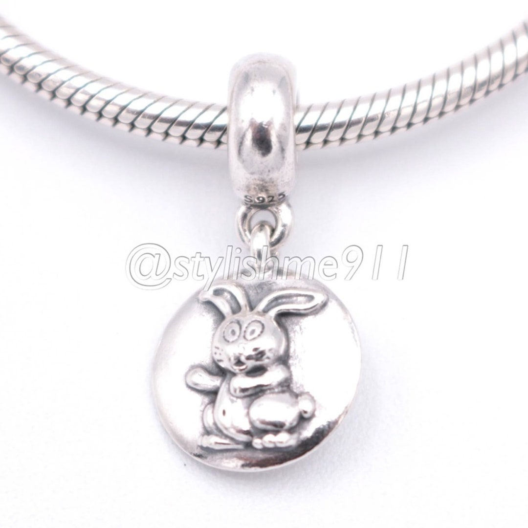 Authentic PANDORA Chinese Zodiac Rabbit Charm 790882 - Etsy